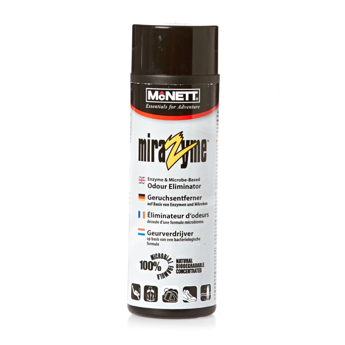 McNett MIRAZYME 250ml biodegradable odour remover – Scuba Equipment ...